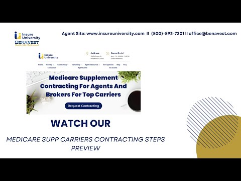 Medicare Supp Contracting Steps