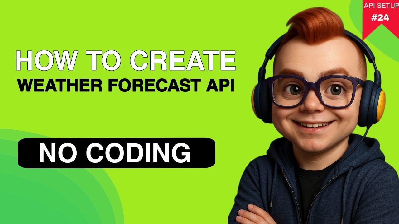 🌤️ Create Weather Forecast Api In Minutes - No Coding Required!!