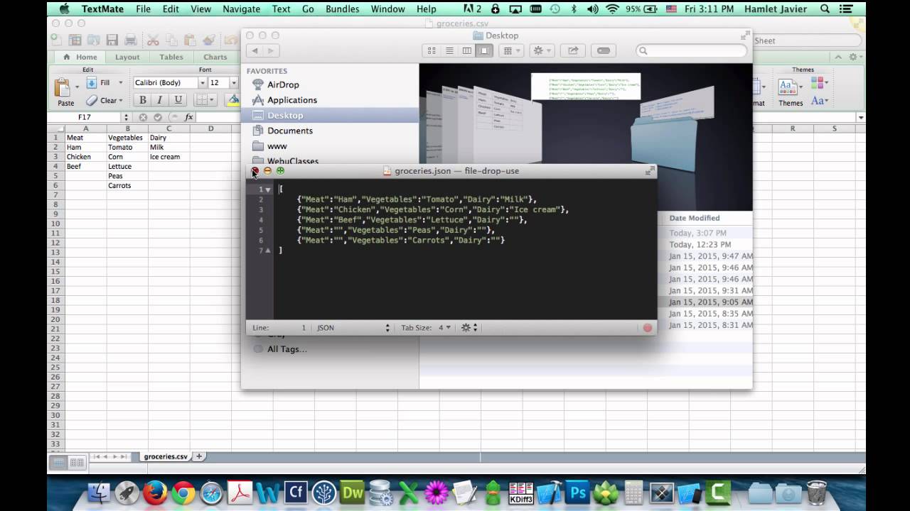 Converting Between CSV & JSON With FileDrop.js & Papa Parse