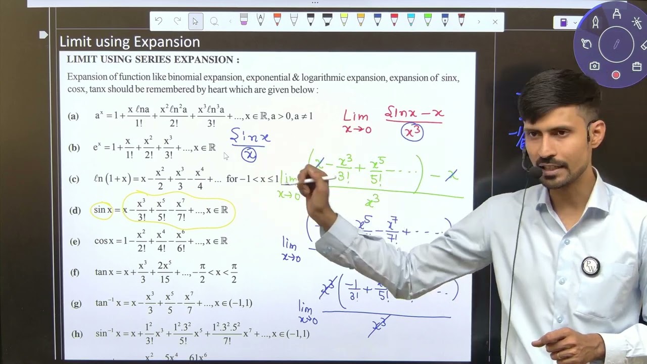 Limit Using Expansion : LEC 8
