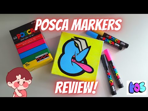 POSCA Paint Marker Set Review | Are They Worth It?