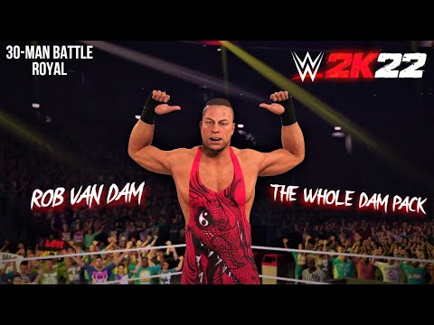 Steam Community :: Video :: WWE 2K22 | 30-Man Royal Rumble (Rob Van Dam)