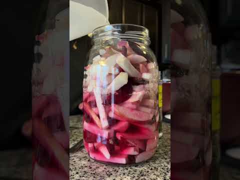 Mediterranean Pickled Turnips