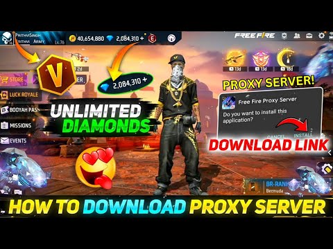 How To Download Free Fire Proxy Server 🥳 Free Fire Proxy Server Download Link 🤯 Proxy Server Link