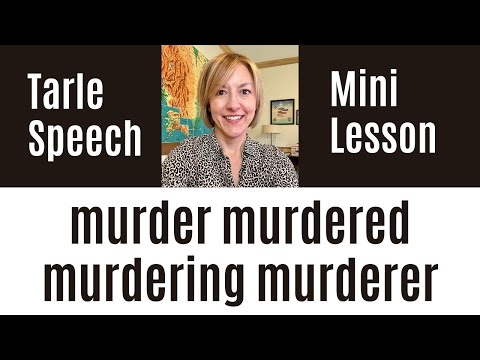 How to Pronounce MURDER, MURDERED, MURDERING, MURDERER - #SHORTS English Pronunciation Mini Lesson