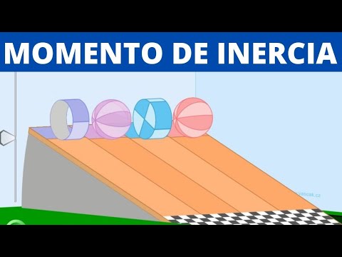 El MOMENTO DE INERCIA, aceleraci贸n, masa (explicaci贸n f谩cil)