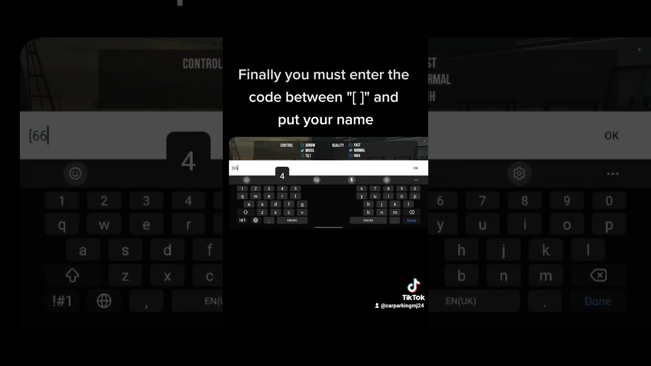 How to colour name in car parking ✨️ #fyp #carparking#carparkingmultiplayer