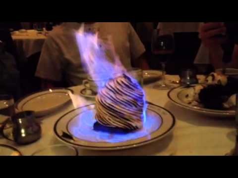 Flaming Dessert