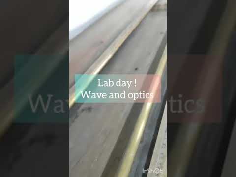 Wave and optics lab time | Life of du M. Sc student |#short #shorts#du#delhi#sanjog #delhiuniversity