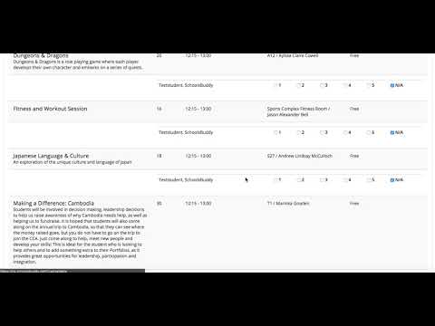 Parents Choosing CCA's for Students