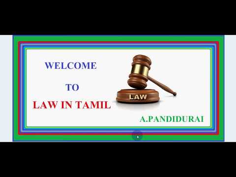 CONTRACT OF INDEMNITY in TAMIL (Sec:124) Part-1