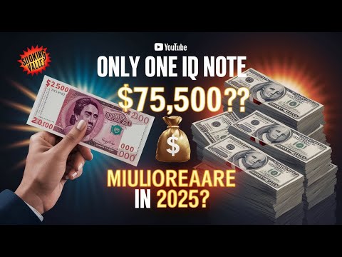 🔥 BREAKING: 25,000 IQD Note Could Be Worth Millions – Insider Reveals Shocking Truth! 💰🇮🇶