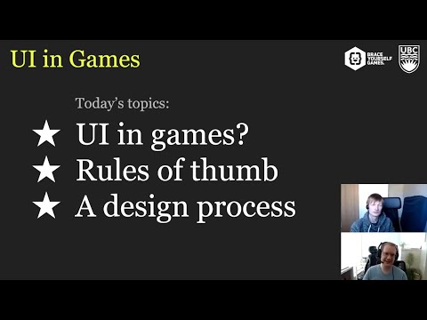 UI in Games - UBC Guest Lecture (2021)