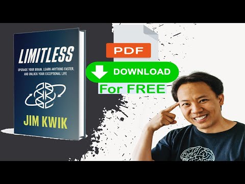 The Book " Limitless - Upgrade Your Brain, Learn Anything Faster " (Jim Kwik) - Free download in PDF