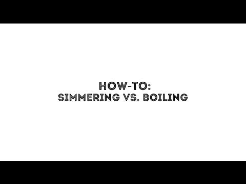 How to tell if a liquid is simmering or boiling | Canadian Living