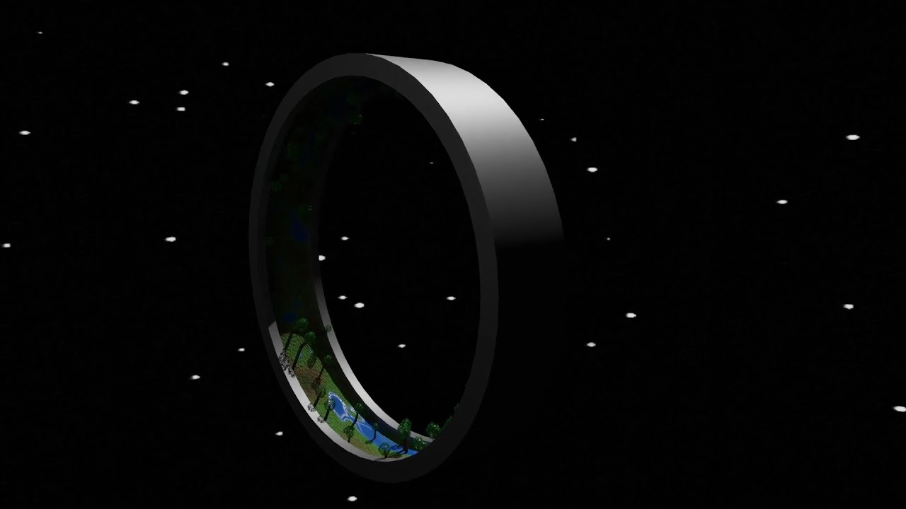 Halo Ring Looping Wallpaper Animation!