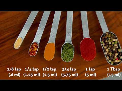 Prepworks Stainless Steel Spice Jar Measuring Spoons