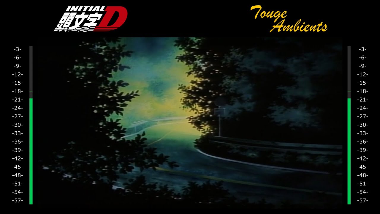 Initial D - Touge Ambients (ASMR)