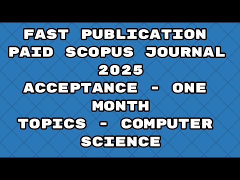 Jisem journal 2025: Paid Scopus Indexed Journal with Fast Publication