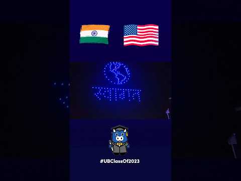 University at Buffalo #UB #Fall23 #WelcomeWeekend #India #Hindi #DroneShow #Buffalo #Party #Dance