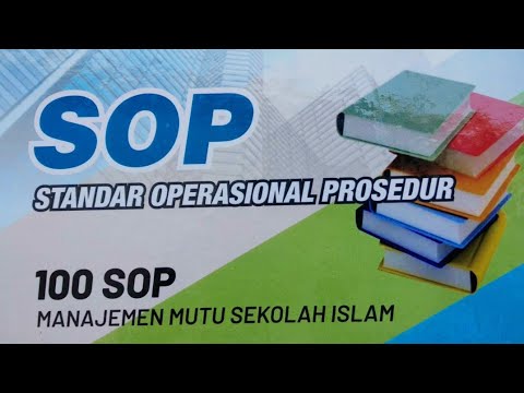 JUAL SOP SEKOLAH DI SINI, MAU??? | STANDAR OPERASIONAL PROSEDUR