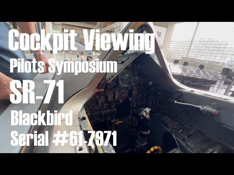 SR71 Cockpit Viewing Lockheed Mach 3 Jet