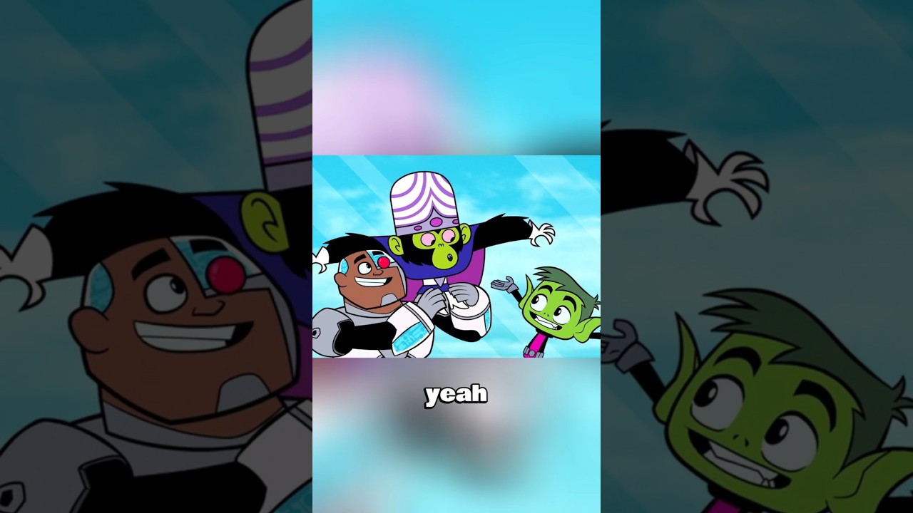 Cyborg and Beast Boy join Mojo Jojo! #reels #teentitansgo #funny #dc #cartoon #shorts