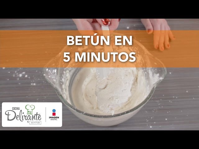 receta de betún fácil | CocinaDelirante