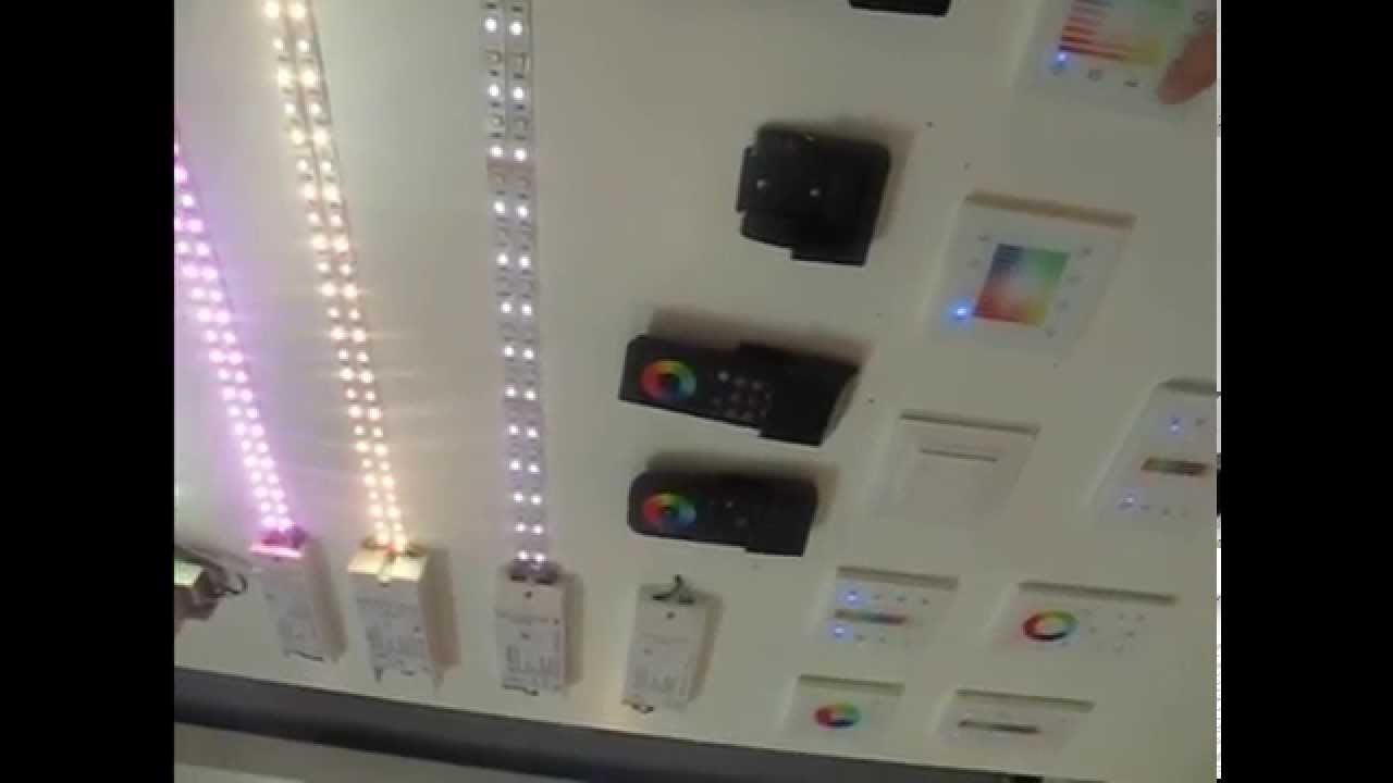 RGBW RF Touch Panel Remote