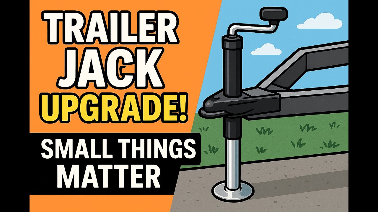 Trailer Jack Upgrade – Small Things Make a Big Difference!