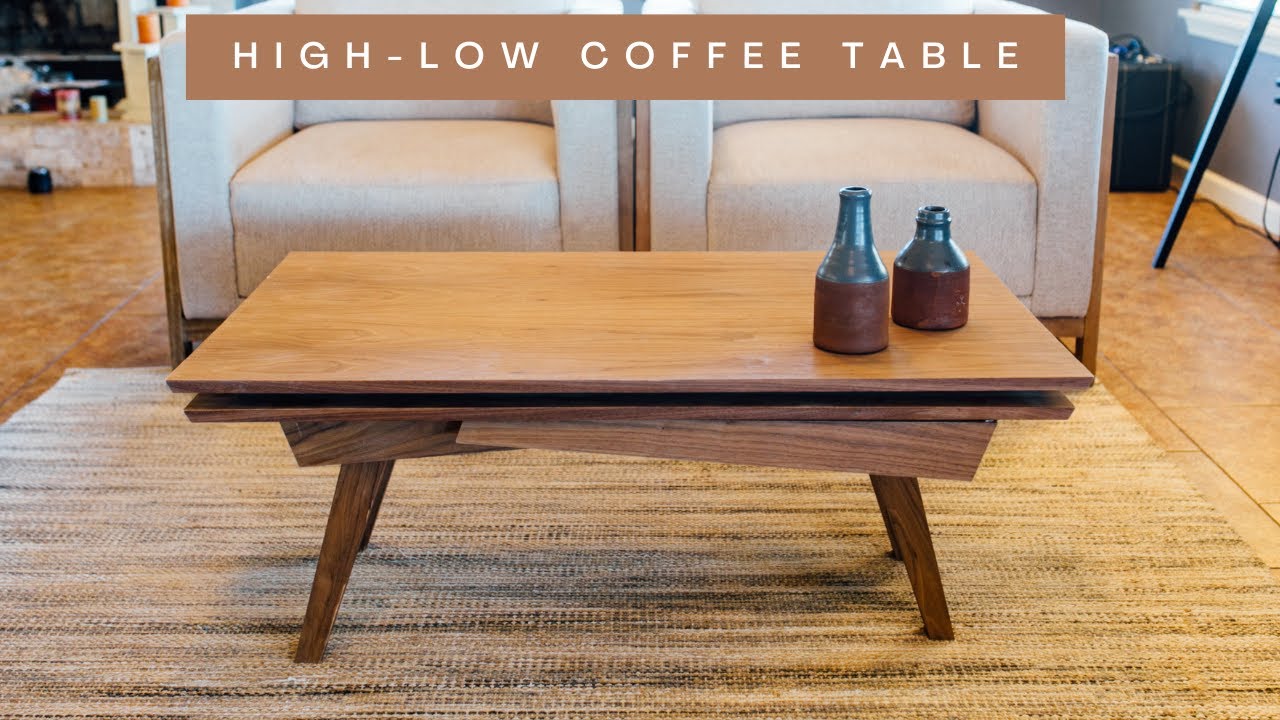 Transforming Coffee Table | Coffee to Dining Table in Seconds