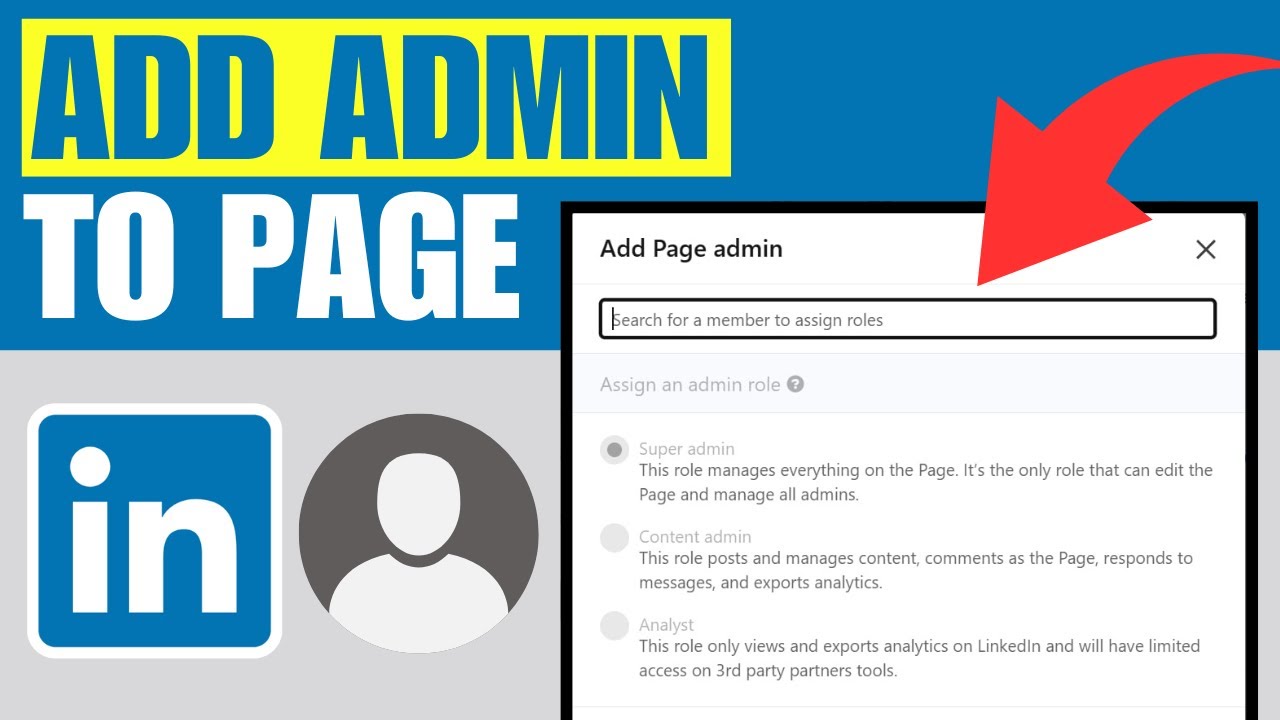 How To Add Admin To LinkedIn Company Page