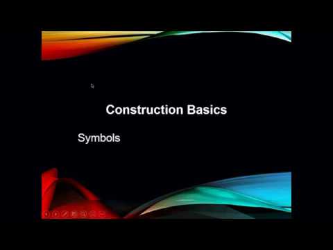 Construction Basics- Common Print Symbols