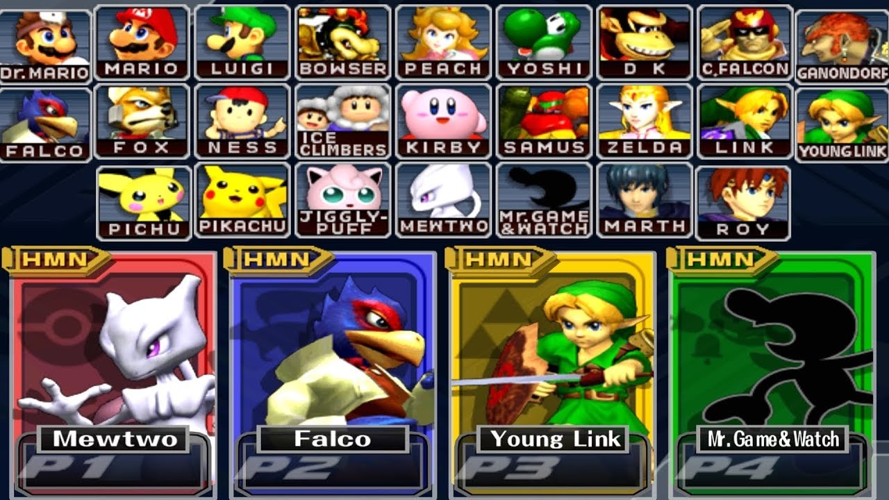 Super Smash Bros Melee - How to Unlock All Characters