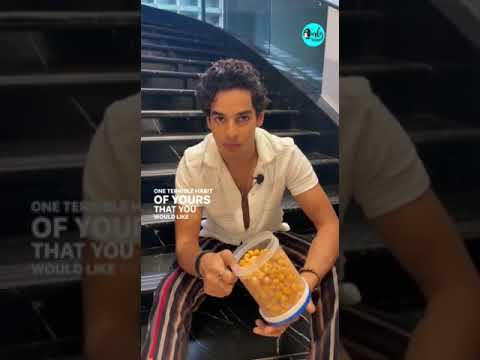 59 Seconds With Ishaan Khattar | Curly Tales #shorts