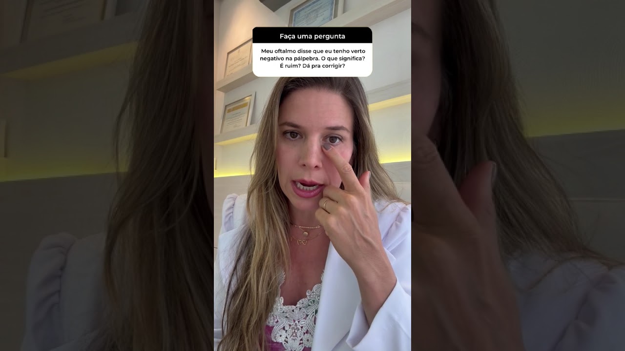 Vetor negativo + blefaroplastia inferior? Cuidado com o Ectóprio!