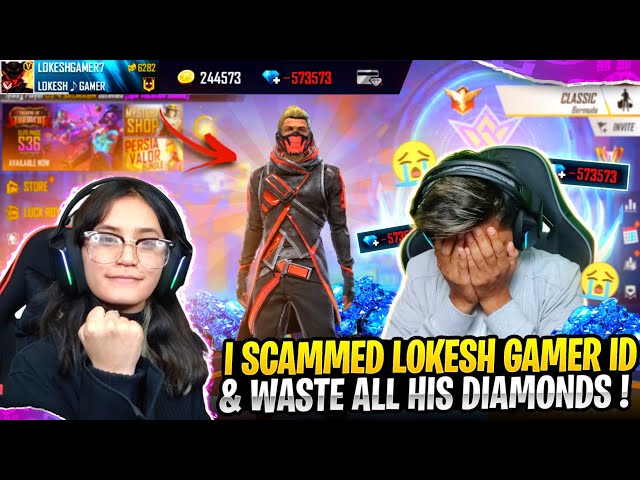 Lokesh Gamer's Free Fire ID, K/D ratio, monthly earnings and stats in ...