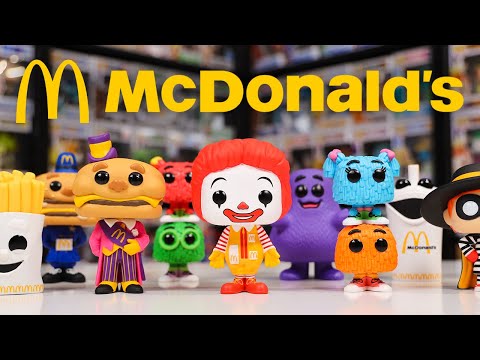 Unboxing The ENTIRE McDonalds Funko Pop Collection!