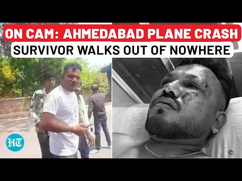 Miracle! Air India Passenger Emerges After Ahmedabad Plane Crash, Reveals Survival Story | Watch