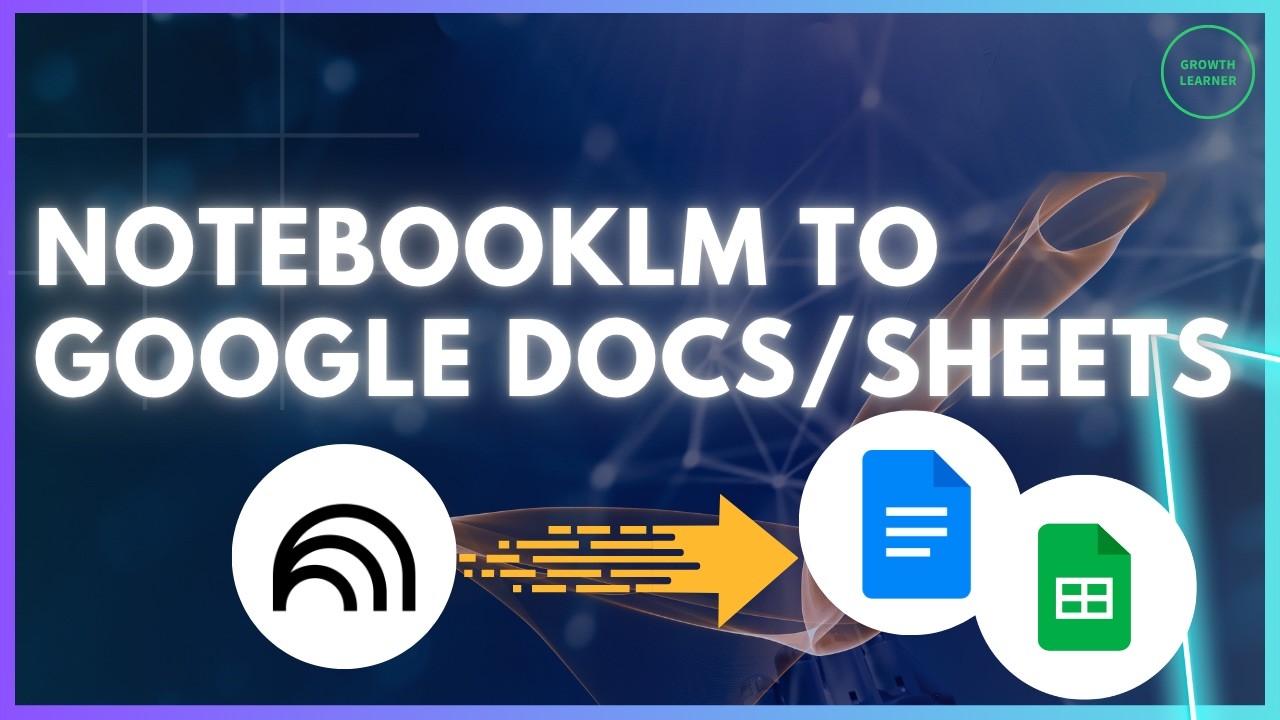 Export NotebookLM to Google Docs & Sheets The Easy Way