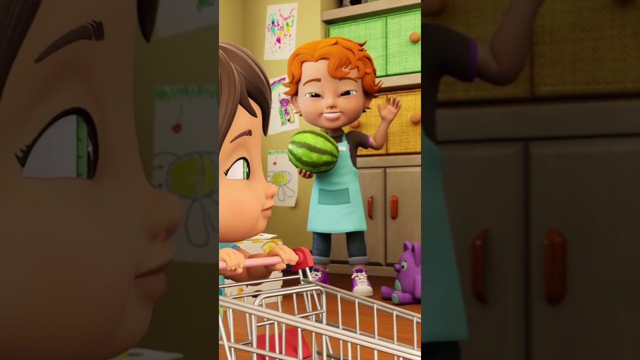 Babies go shopping in the supermarket! 🛒 #babyalive #cartoonsforkids