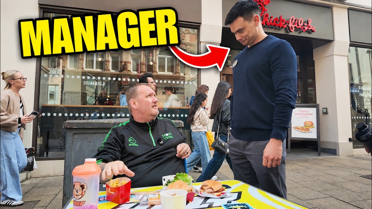 I Review Chick-Fil-A - The MANAGER Came Out!! 