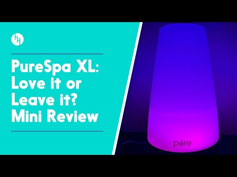 Mini Review: Pure Enrichment PureSpa XL 3-in-1 Humidifier, Essential Oil Diffuser & Mood Light