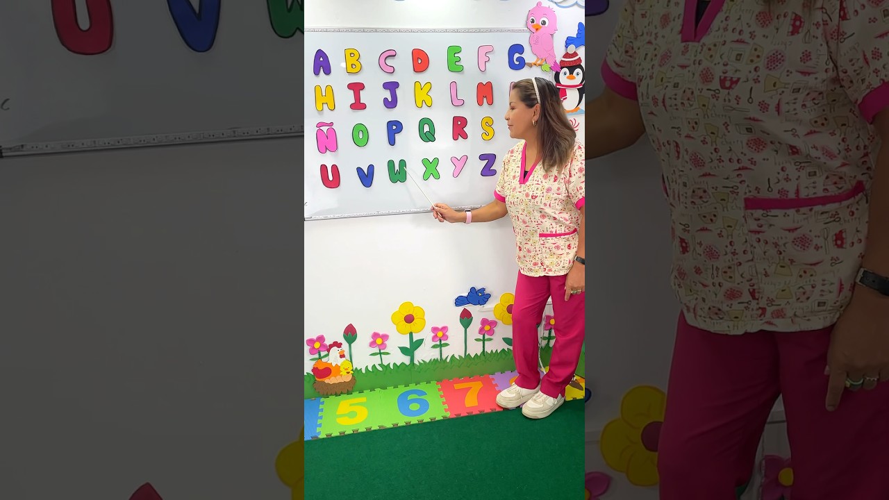 El abecedario con Tía Tully🌈        #abc #abecedario #niños #educacion #infantil