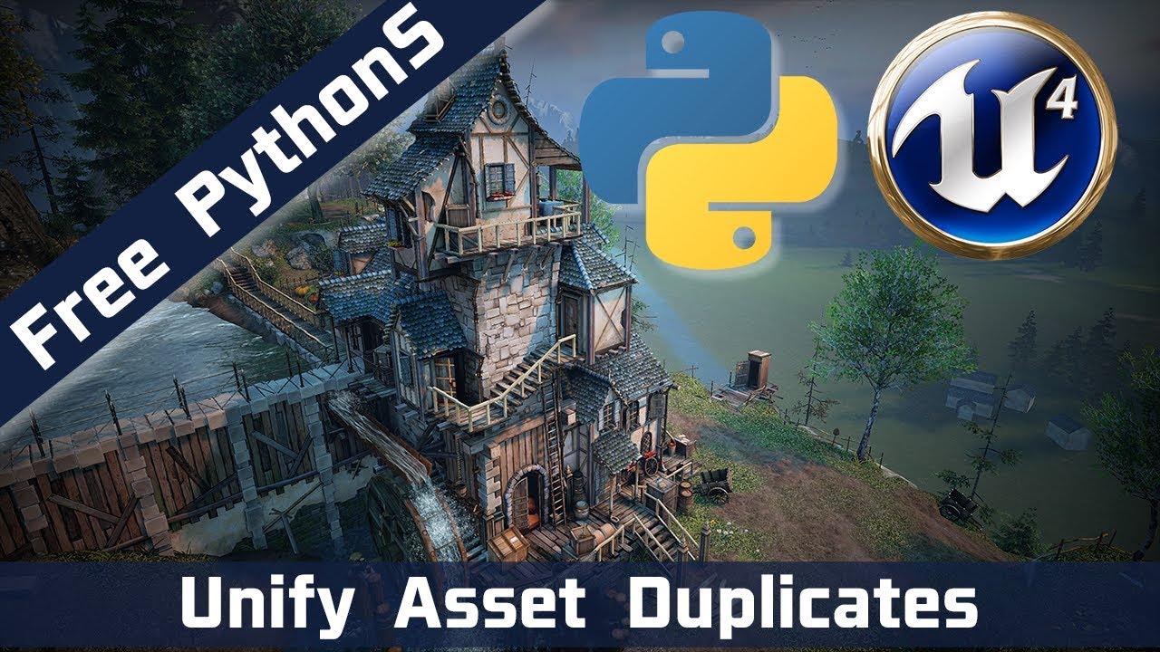 #UnrealEngine Python Scripts - 5 - Unify Asset Duplicates