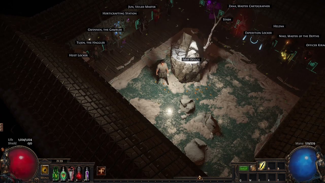 (PoE Hideouts) Mini Courtyard