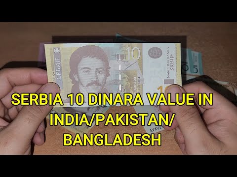 Serbia 10 Dinara Value - Serbia Currency Rate Today - Serbian Dinara