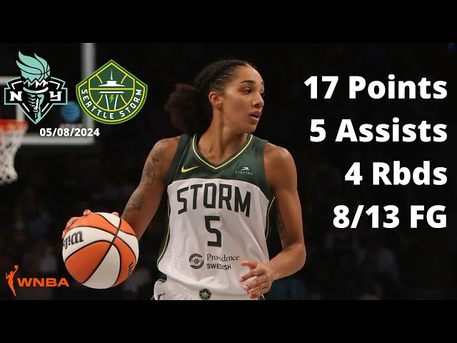 WNBA: Watch: Chaos erupts in WNBA star Gabby Williams' overseas game ...