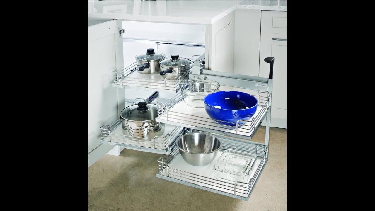 Hafele Magic Corner II for Blind Corner Cabinets