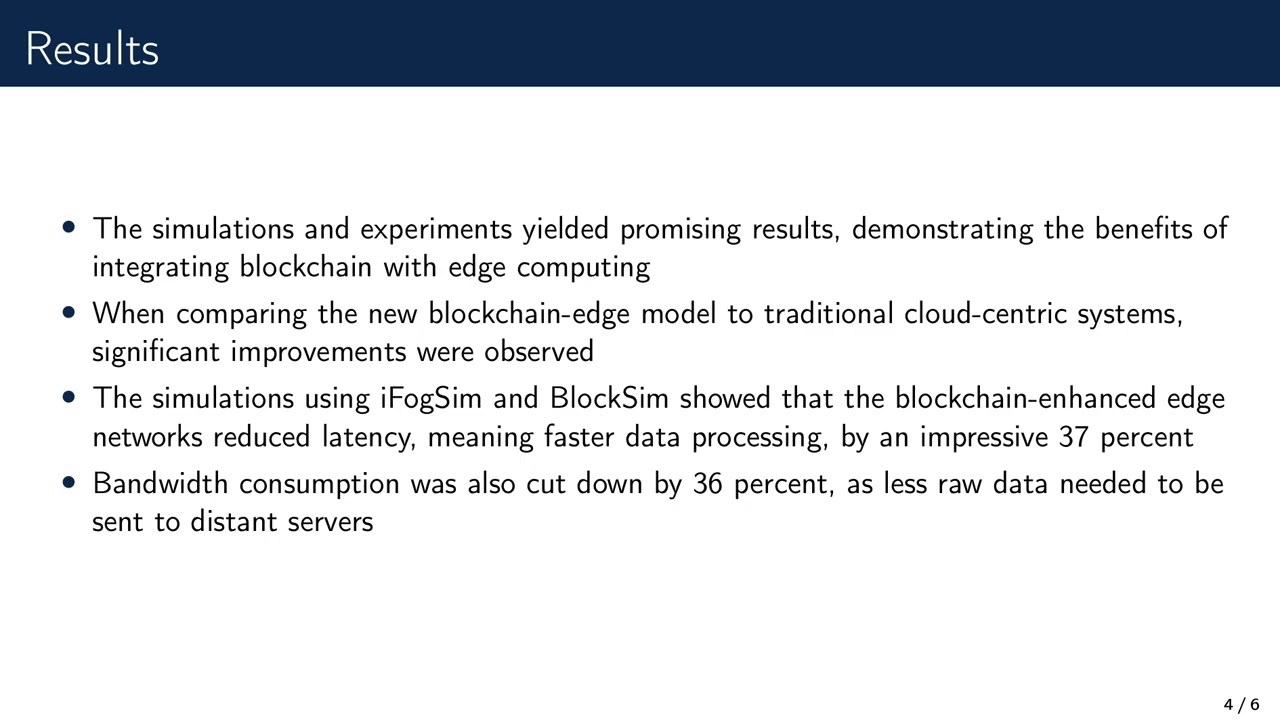 Blockchain in edge computing framework